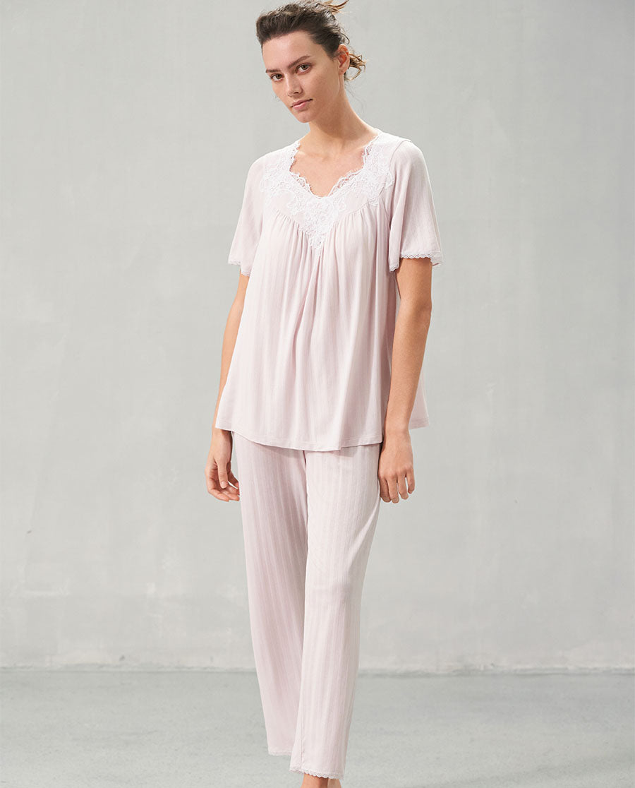 Aimer Built-in Padded Pajama Set – AÍMER