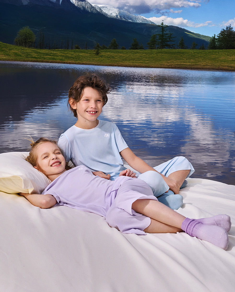 Aimer Kids Boys TrueMilk Fiber Sleepwear Set – AÍMER