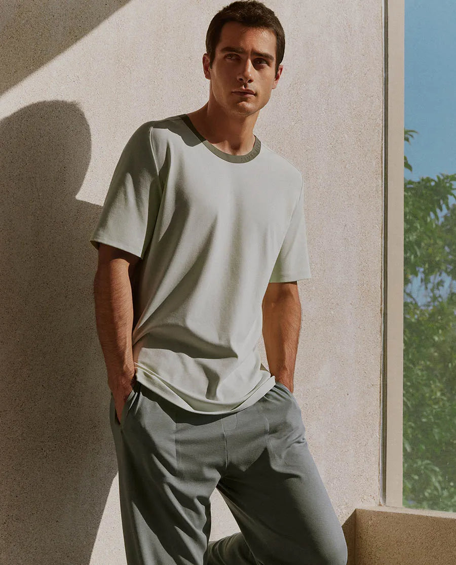 Aimer Men Algae Pajama Trousers – AÍMER