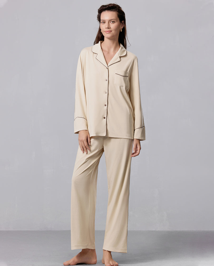 Aimer Long Sleeve Pajama Set – AÍMER