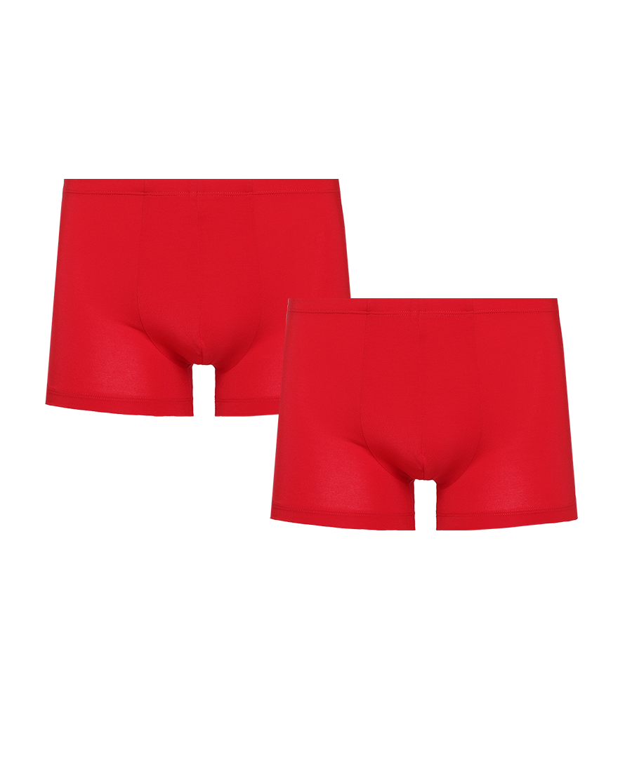 Aimer Men Red Modal Trunks 2 Packs – AÍMER