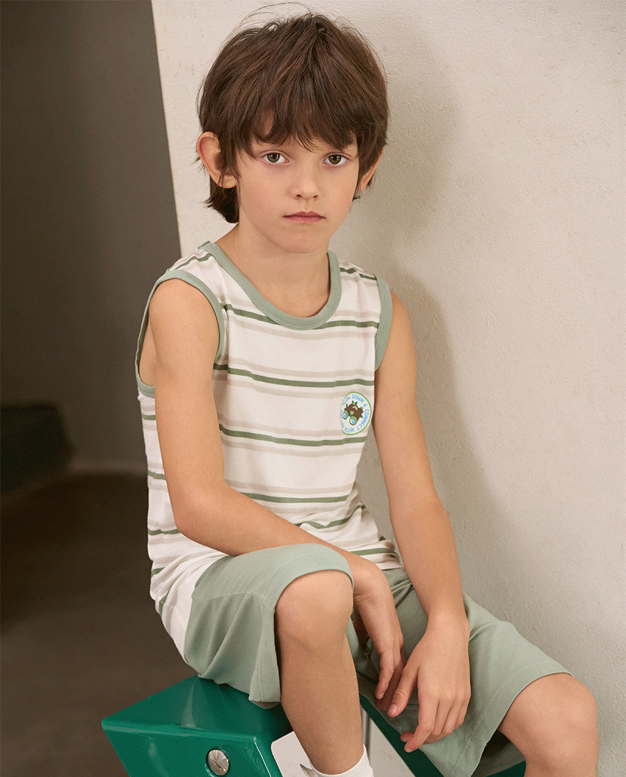Aimer Kids Modal Top & Shorts Set For Boys – AÍMER
