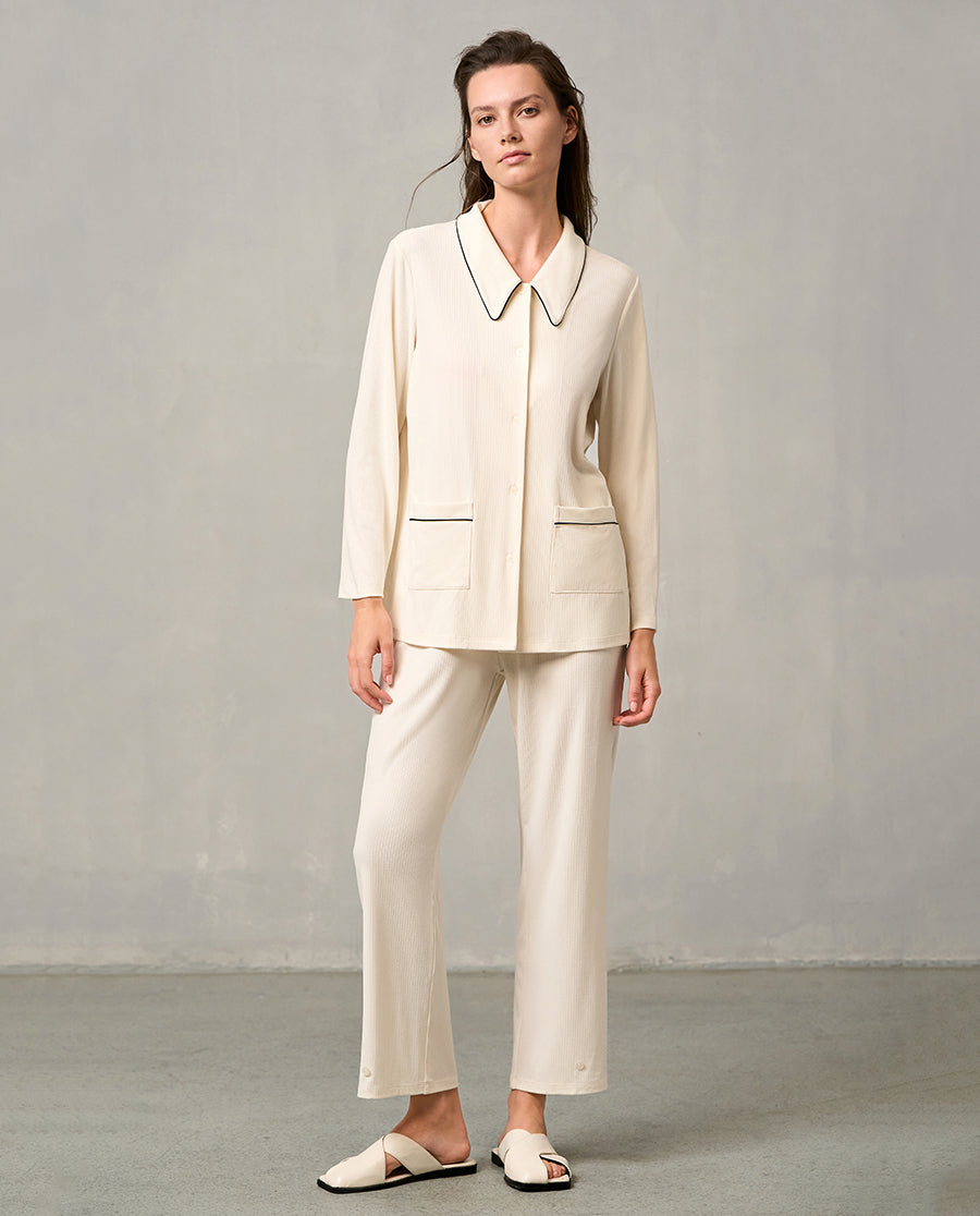 Aimer Long Sleeve Pajama Set – AÍMER