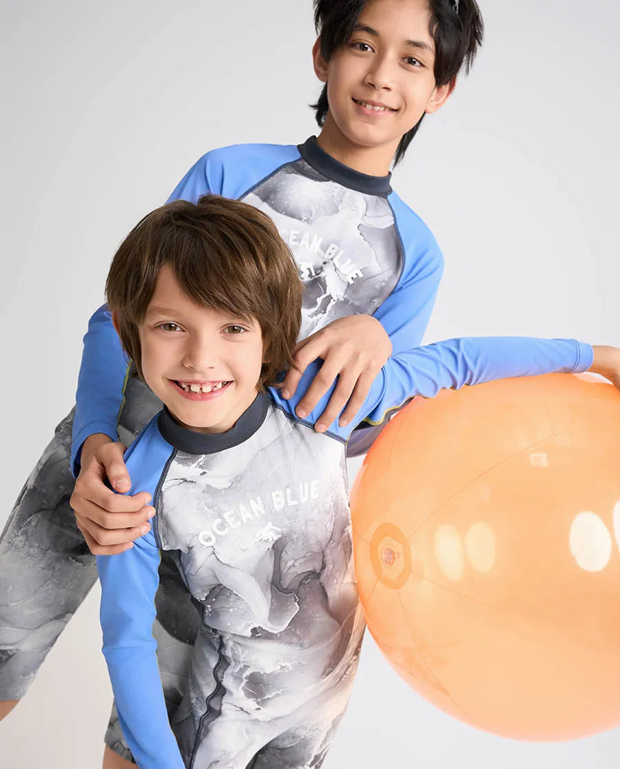 Aimer Kids Long-sleeved Rash Vest For Boys – AÍMER