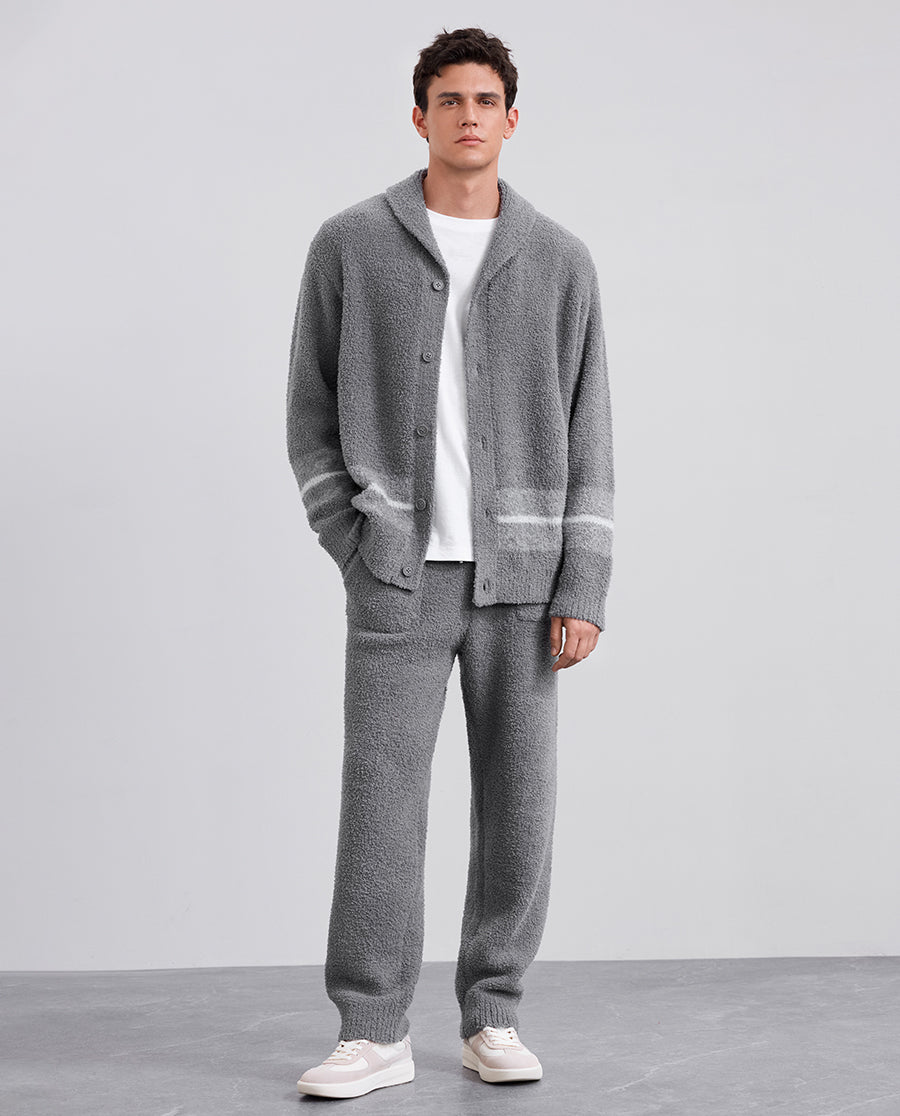 Aimer Men Camp Collar Long Sleeve Pajama Set – AÍMER